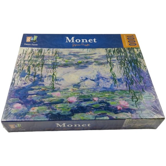 Go! | Games | Go Classic Monet 00 Piece Jigsaw Puzzle 19 12 X 30 58 ...